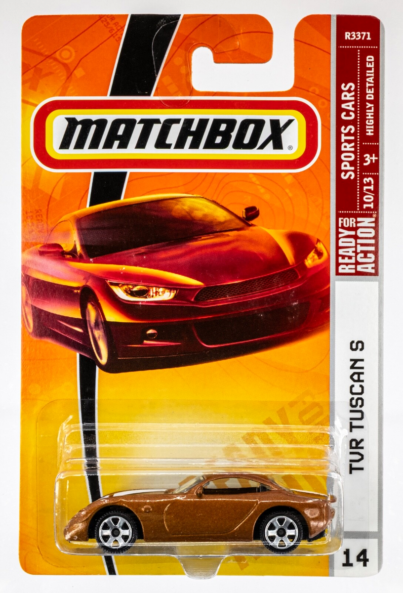 2009 Matchbox #14 TVR Tuscan BROWN METALLIC | FSC – Village Diecast