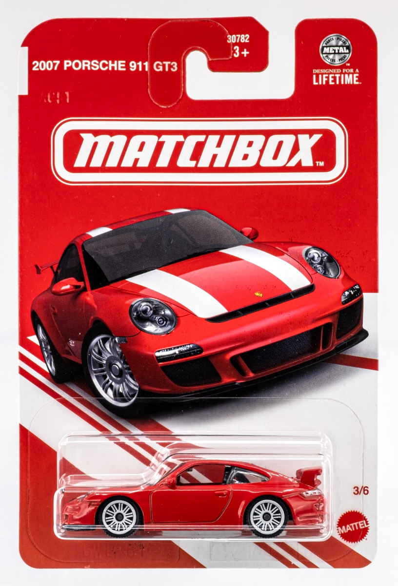 2025 Matchbox Target Red Edition #3 2007 Porsche 911 GT3 RED | FSC ...