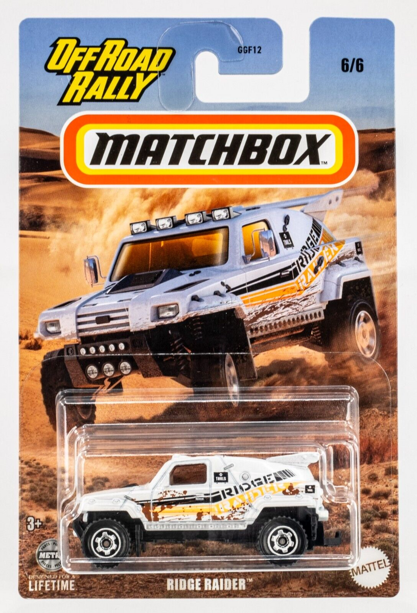2024 Matchbox Off Road Rally #6 Ridge Raider WHITE PEARL | FSC ...