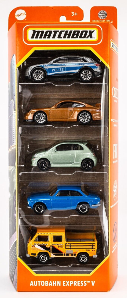 2024 Matchbox Autobahn Express V 5-Pack | Porsche | VW w/ EMPTY BED ...
