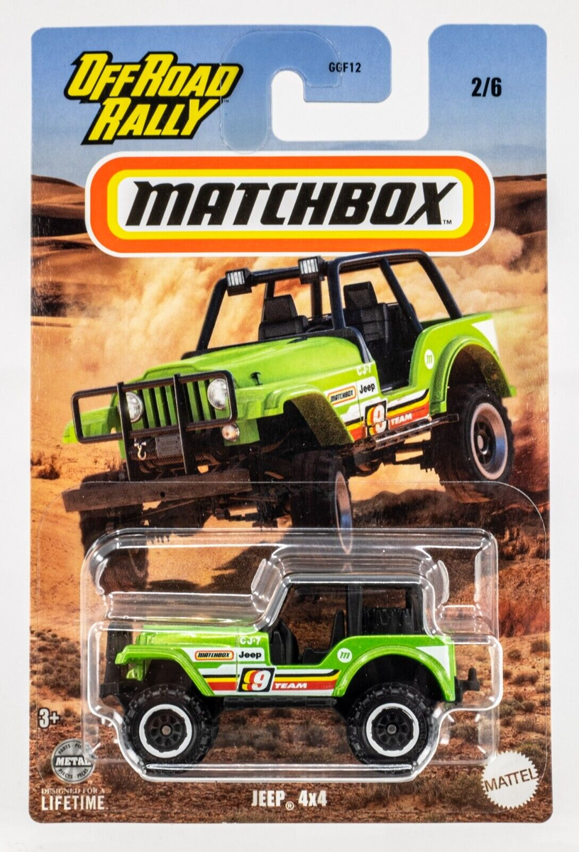 2024 Matchbox Off Road Rally #2 1960 Jeep CJ-7 4x4 GREEN METALLIC | FS ...