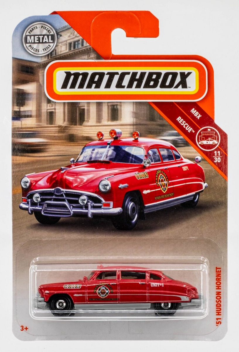 2018 Matchbox #64 '51 Hudson Hornet RED | FERNANDO VALLEY CHIEF | FSC ...