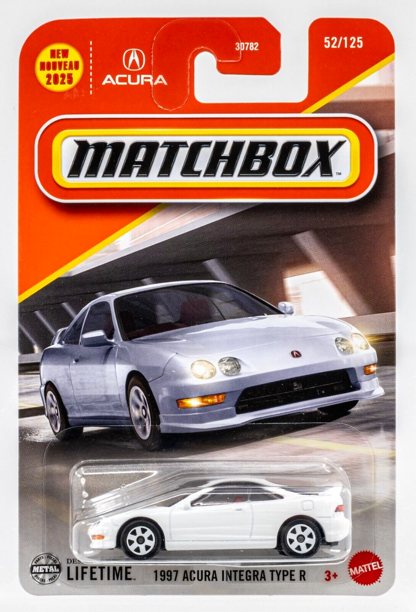 2025 Matchbox #52 1997 Acura Integra Type R TAFFETA WHITE | RHD | FSC ...