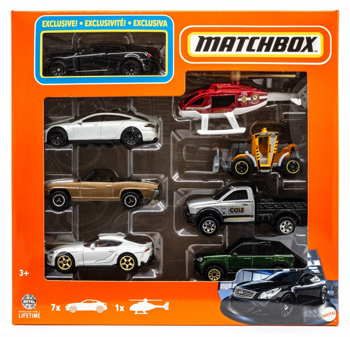 2024 Matchbox 8-Pack | Exclusive 2010 Infiniti G37 Coupe BLACK OBSIDIA ...