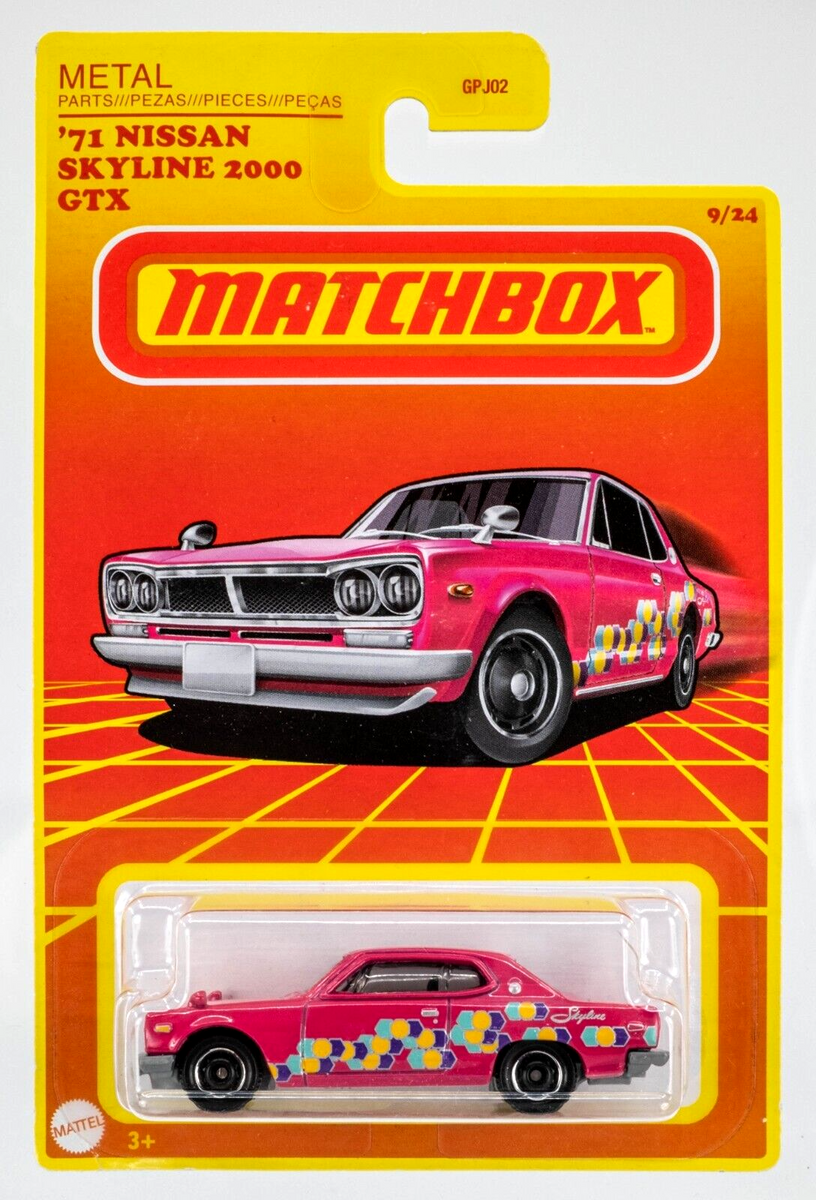 2021 Matchbox Target Retro #9 '71 Nissan Skyline 2000 GTX PINK | NO HA ...