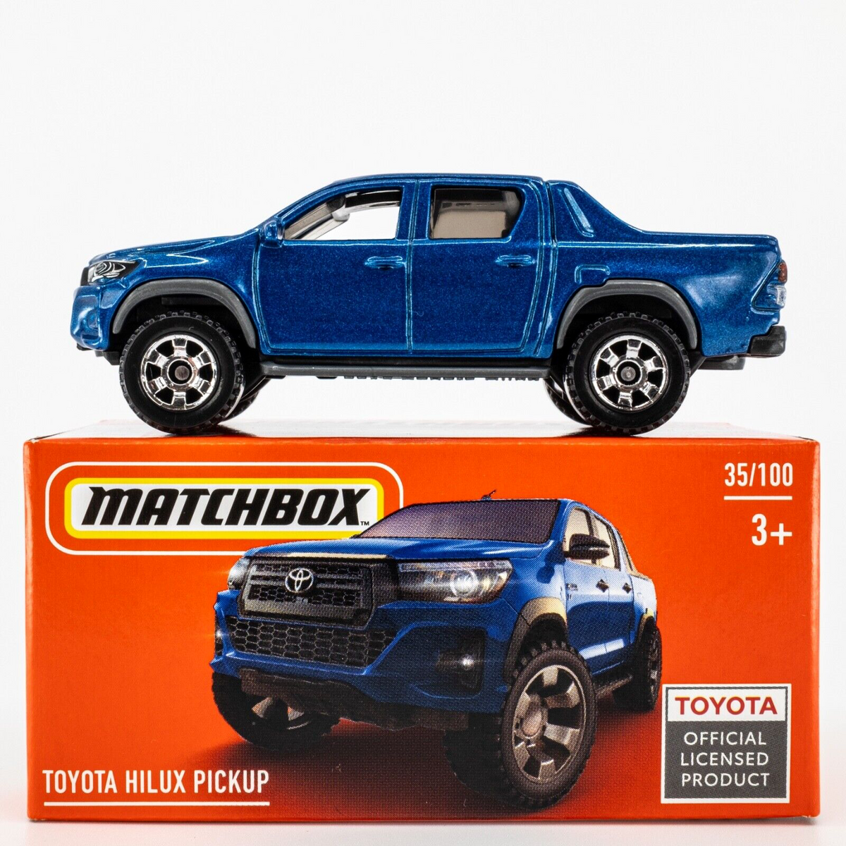 2024 Matchbox Power Grabs #35 Toyota Hilux Pickup SATURN BLUE | FSB ...