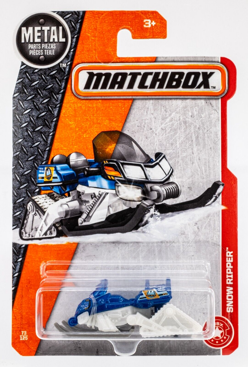 2017 Matchbox #73 Snow Ripper BLUE METALLIC | PEARL WHITE | MBX ARCTIC ...