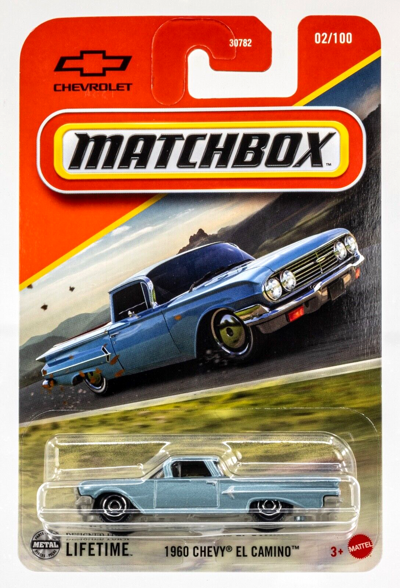 2024 Matchbox #2 1960 Chevy El Camino HORIZON BLUE POLY | 2025 CARD AR ...