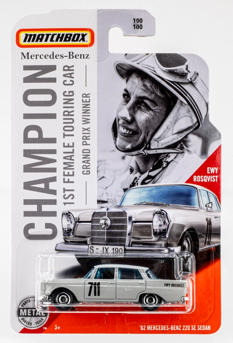 2020 Matchbox #100 '62 Mercedes-Benz 220 SE Sedan GREY | 711 EWY ROSQV ...