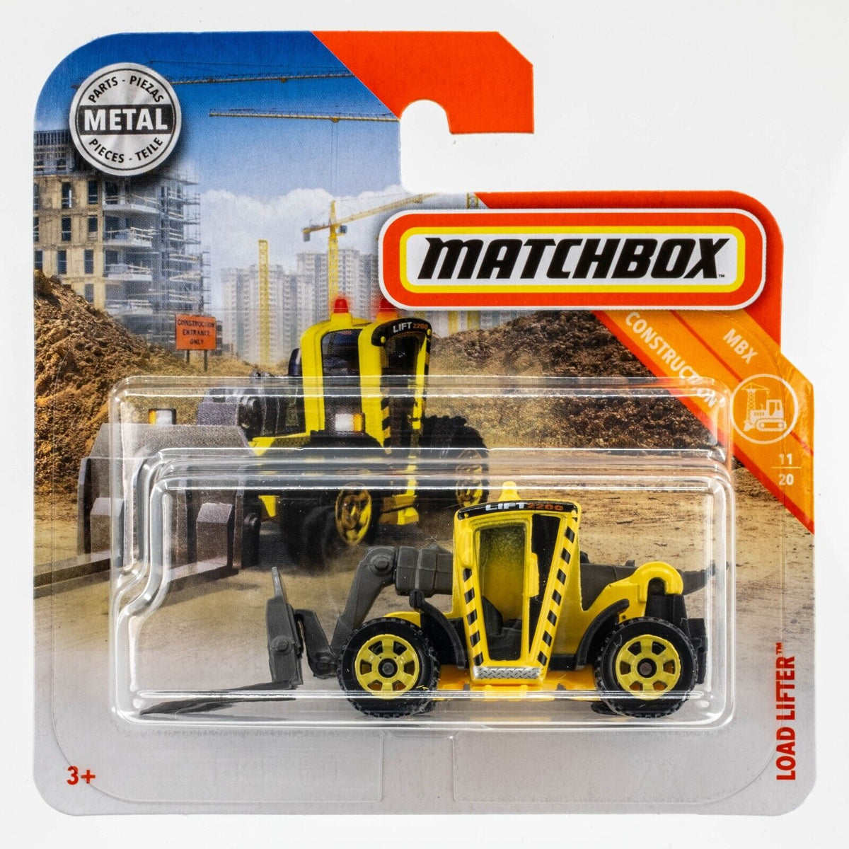 2018 Matchbox #47 Load Lifter YELLOW | LIFT 2200 | FSSC – Village Diecast