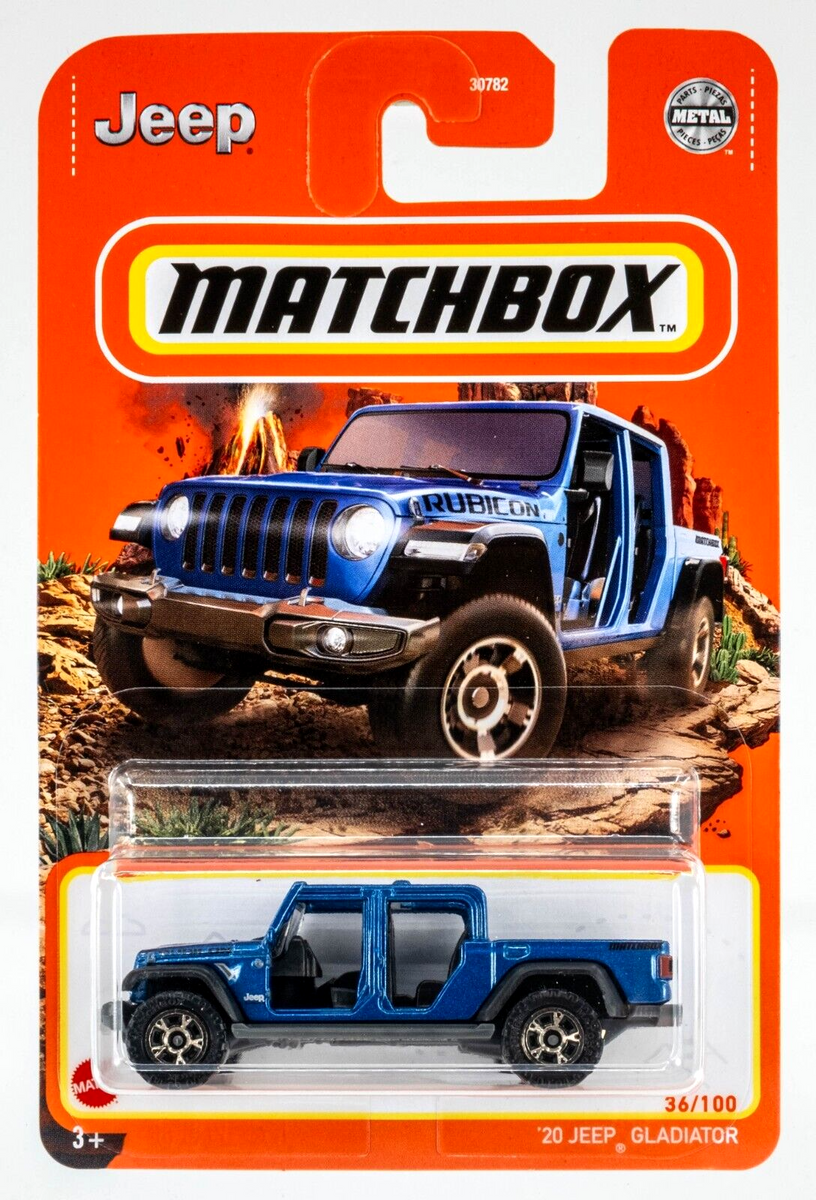 2021 Matchbox #36 '20 Jeep Gladiator HYDRO BLUE PEARL | FSC – Village ...