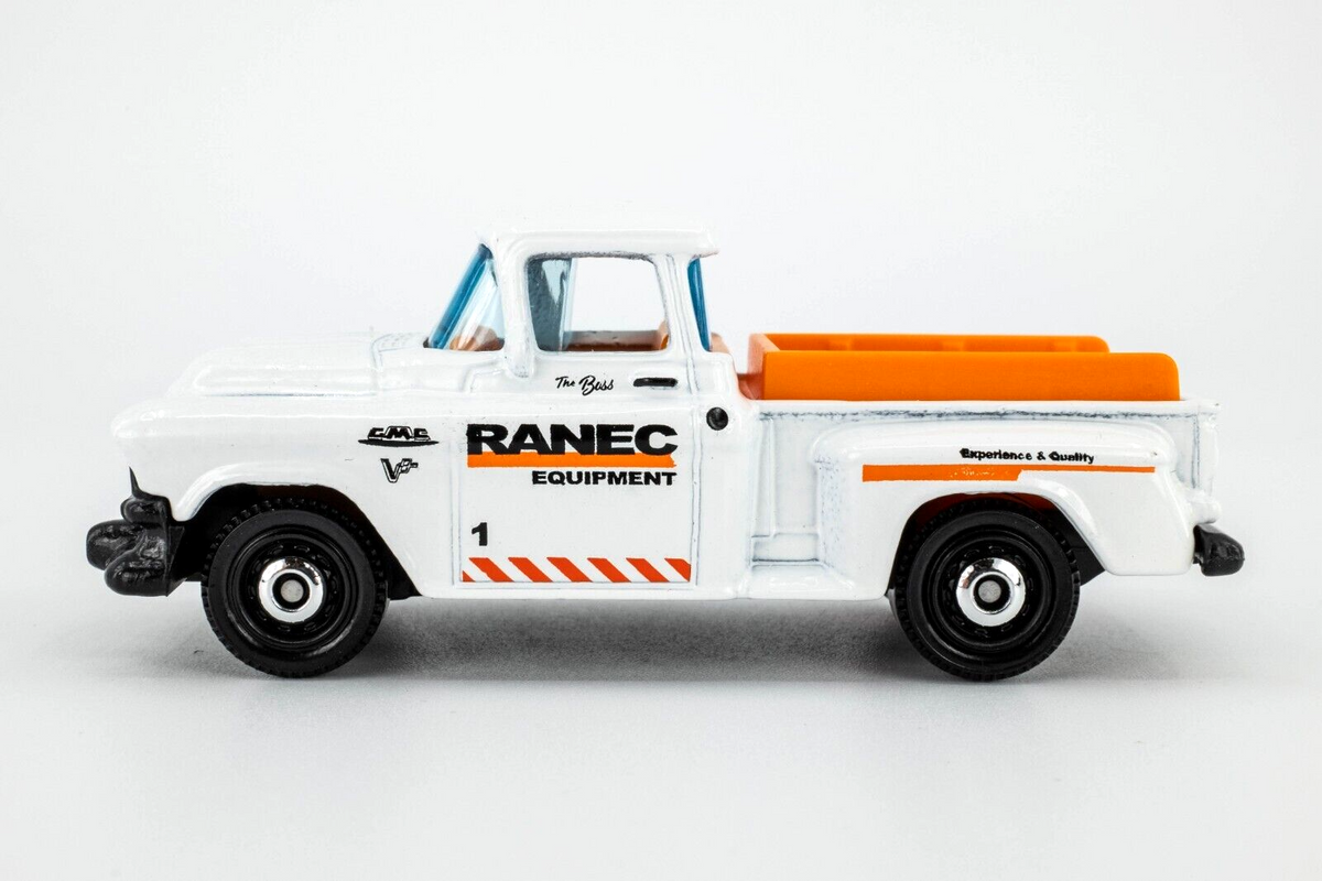 2021 Matchbox "MBX Road Crew" 1957 GMC Stepside WHITE | RANEC EQUIPMEN ...