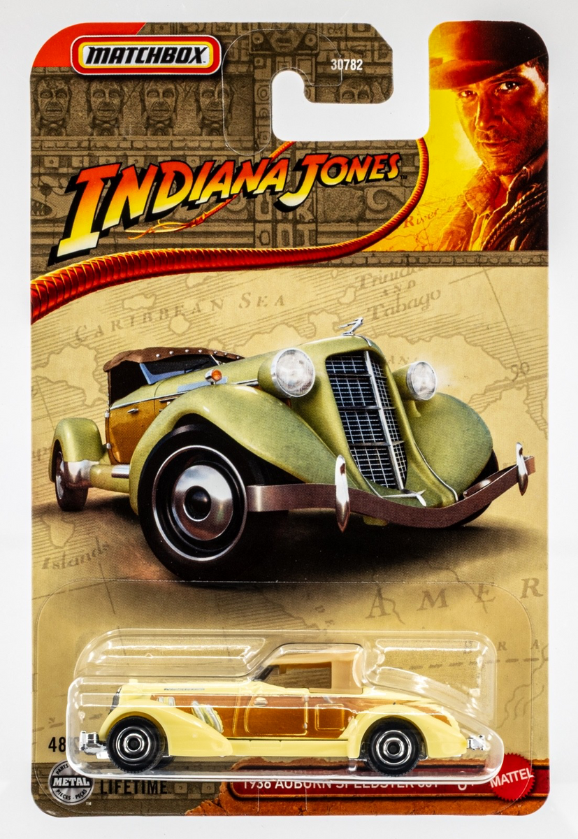 2025 Matchbox #48 1936 Auburn Speedster 851 CIG.CREAM | INDIANA JONES ...