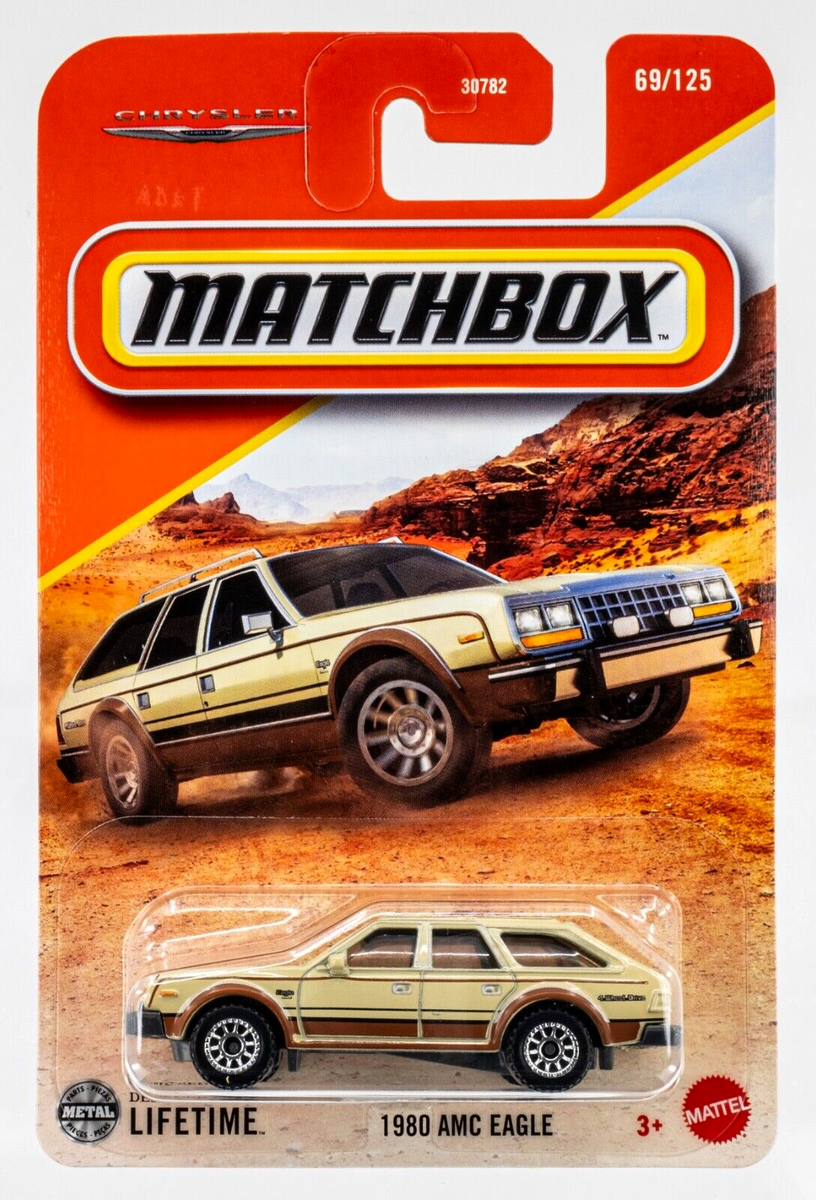 2025 Matchbox #69 1980 AMC Eagle CAMEO TAN | BROWN | FSC – Village Diecast