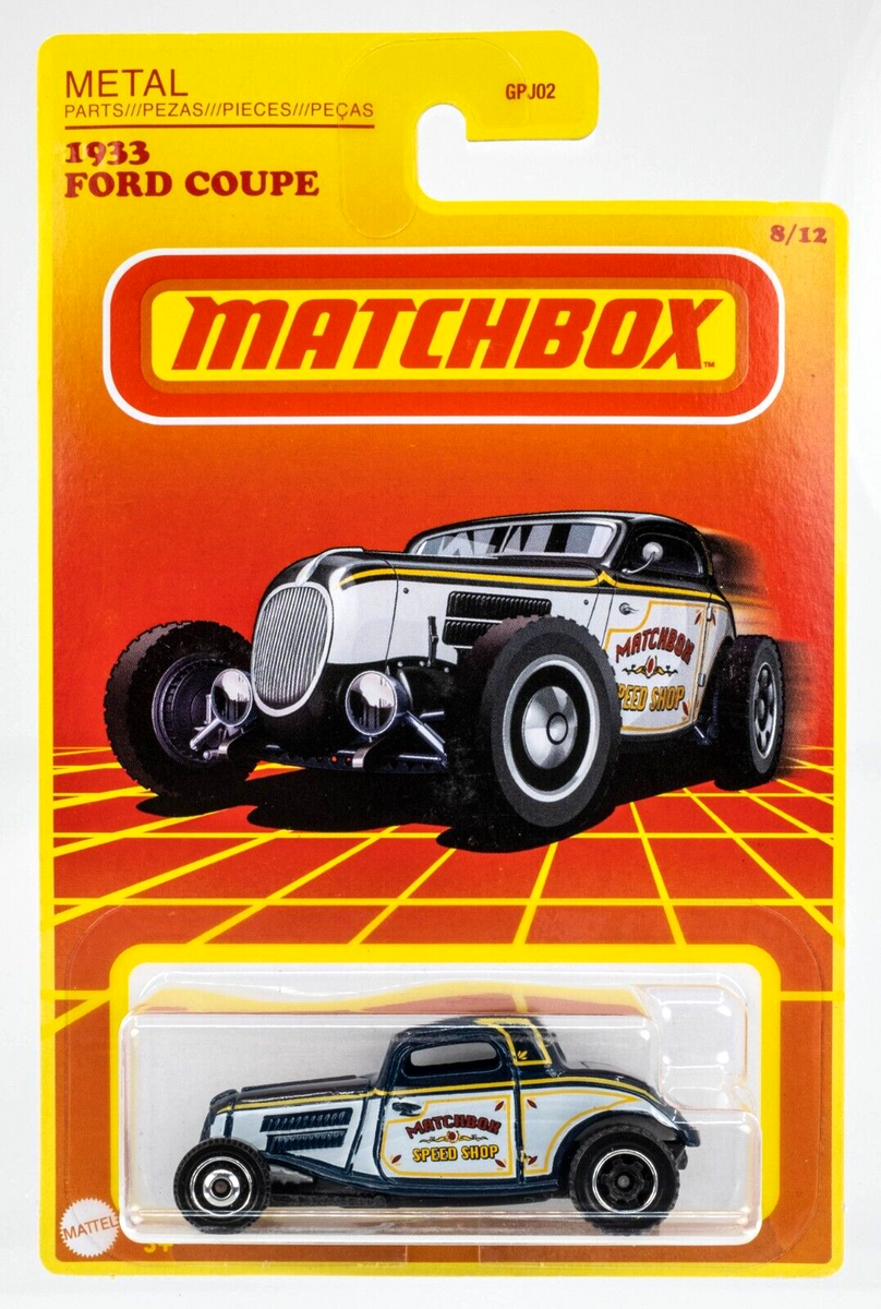 2020 Matchbox Target Retro #8 1933 Ford Coupe NAVY BLUE | SPEED SHOP ...