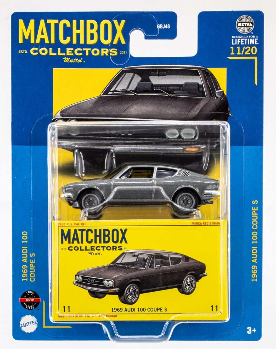 2024 Matchbox Collectors #11 1969 Audi 100 Coupe S GREY METALLIC | FSC ...
