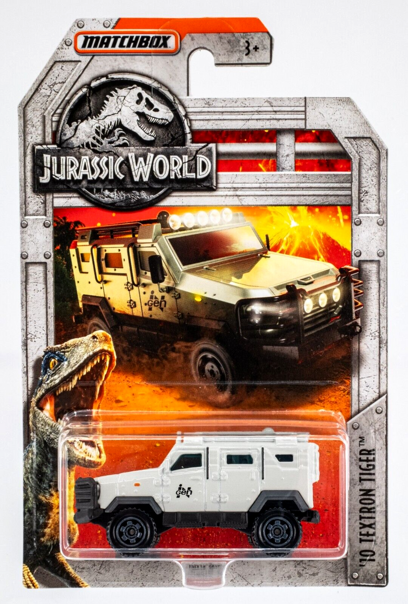2018 Matchbox Jurassic World #18 '10 Textron Tiger BEIGE | INGEN | FSC ...