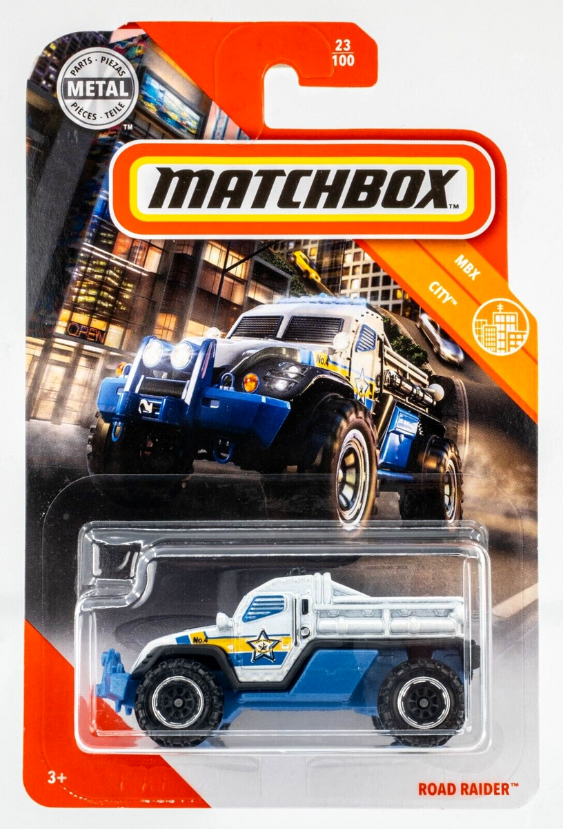 2020 Matchbox #23 Road Raider WHITE PEARL | MBX COUNTY SHERIFF | FSC ...