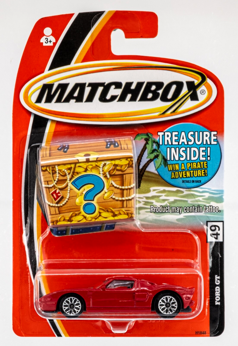 2005 Matchbox #49 Ford GT RED | TRIANGLE HEADLIGHT TAMPO | CHINA | FSC ...