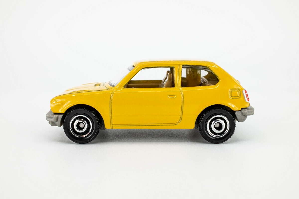 2020 Matchbox #45 1976 Honda CVCC CAROLINE YELLOW | MINT – Village Diecast
