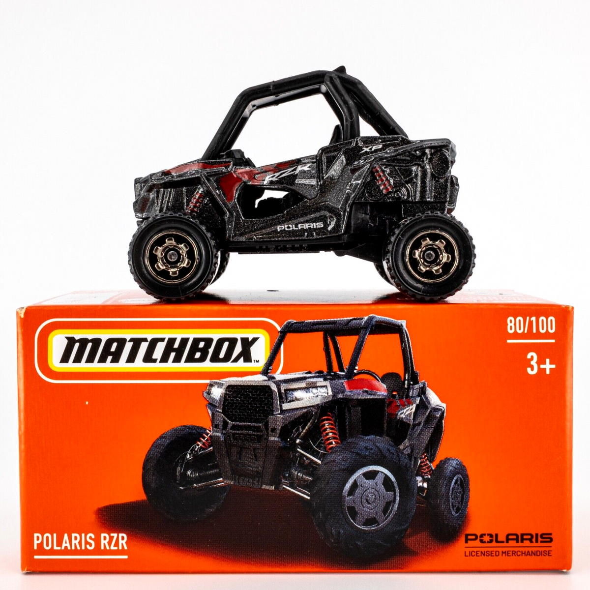 2024 Matchbox Power Grabs #80 Polaris RZR (XP-1000) BLACK | RED | FSB ...