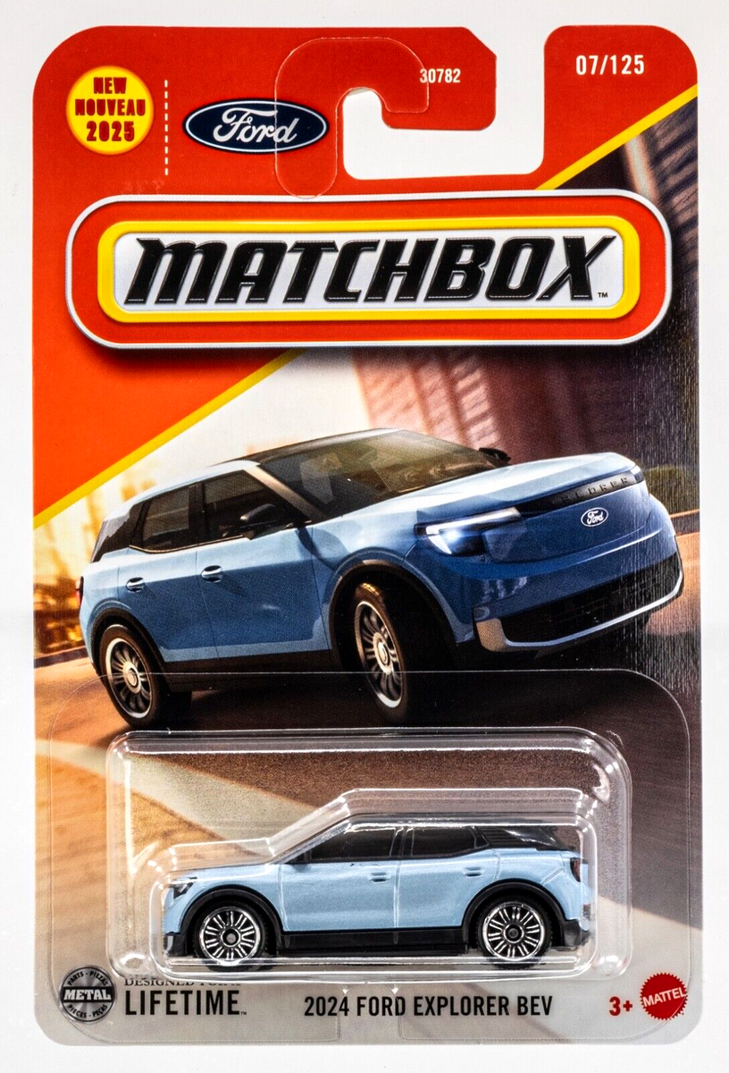2025 Matchbox #7 2024 Ford Explorer BEV LIGHT ICE BLUE | FSC – Village ...