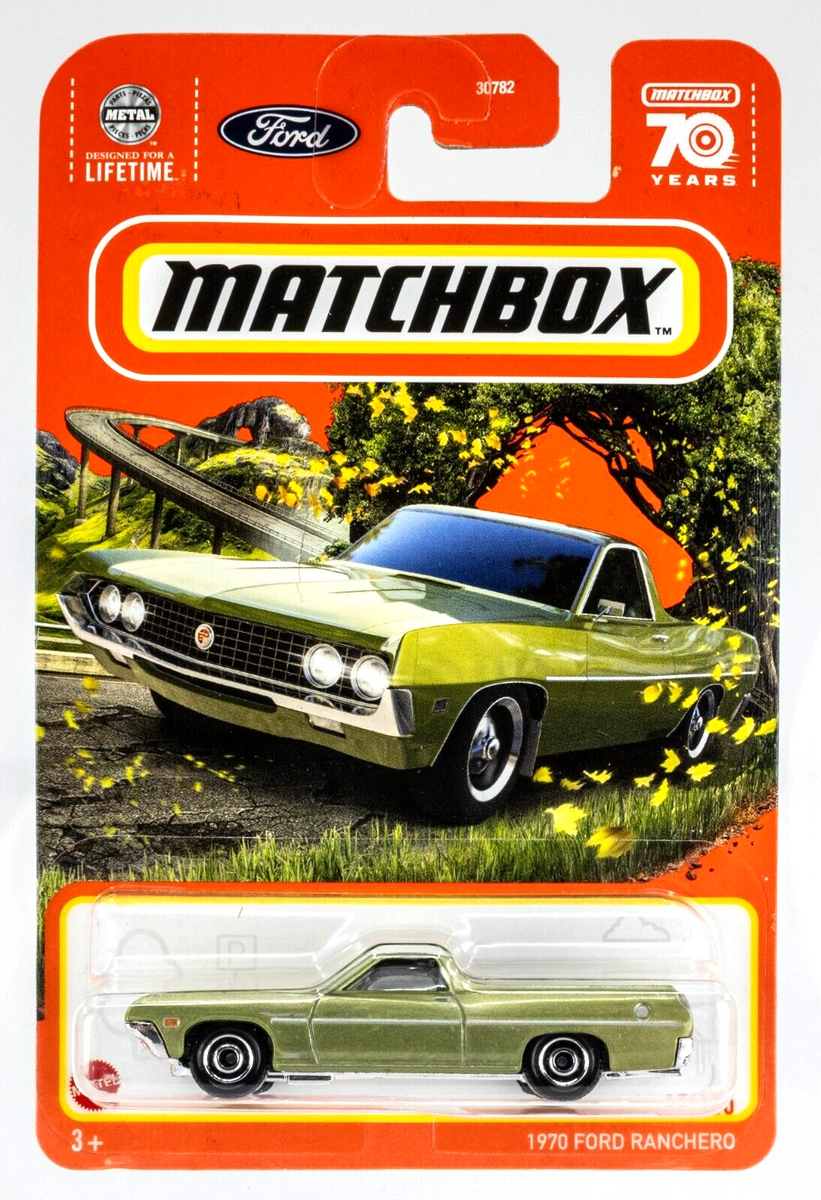 2023 Matchbox #17 1970 Ford Ranchero GREEN STARDUST METALLIC | DISC WH ...