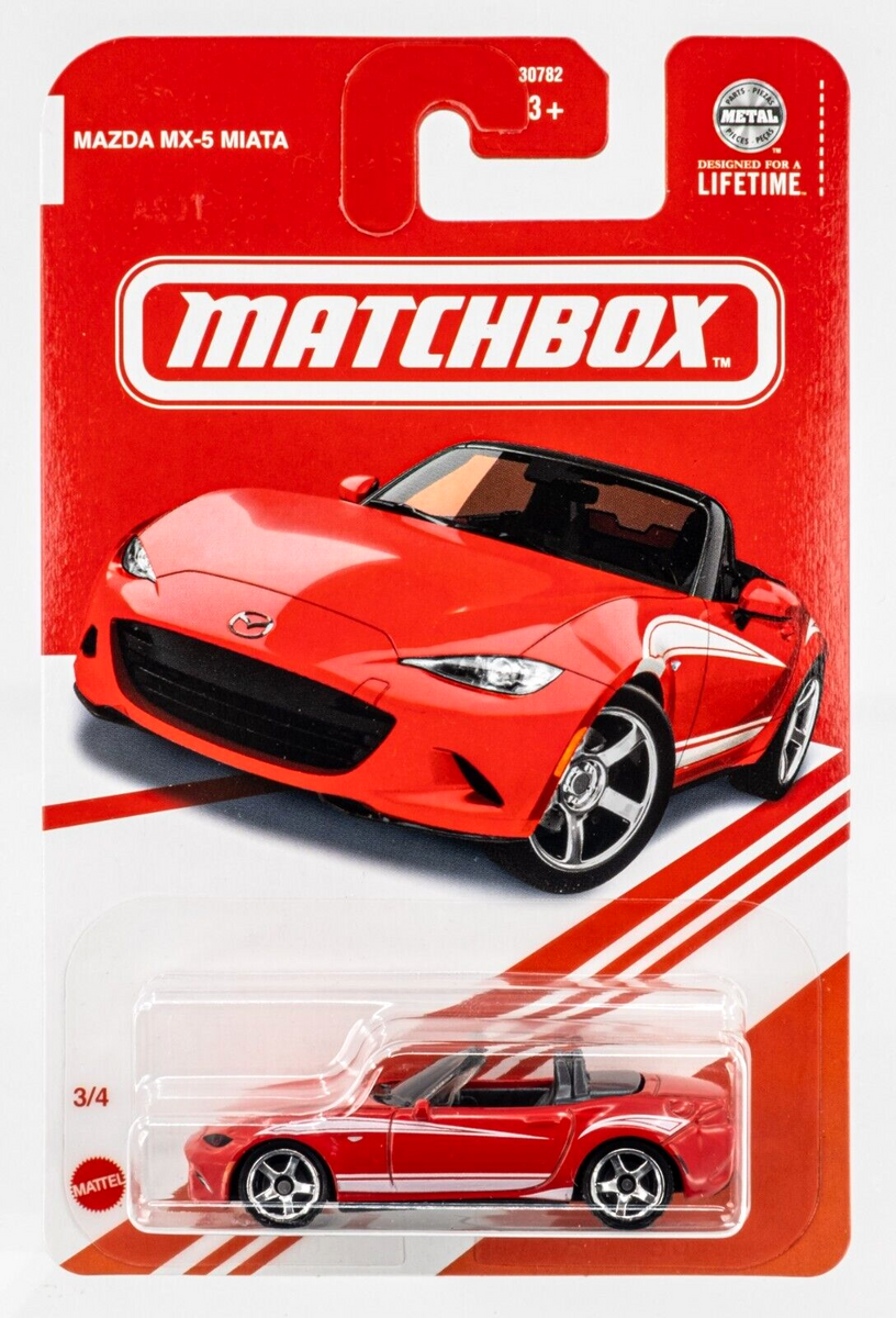 2024 Matchbox Target Red Edition #3 Mazda MX-5 Miata RED | FSC ...