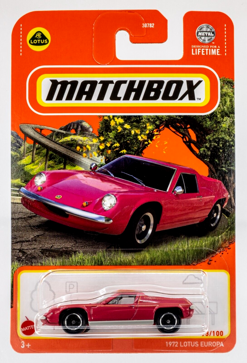 2024 Matchbox #93 1972 Lotus Europa CANDY RED PEARL (PINK) | FSC ...
