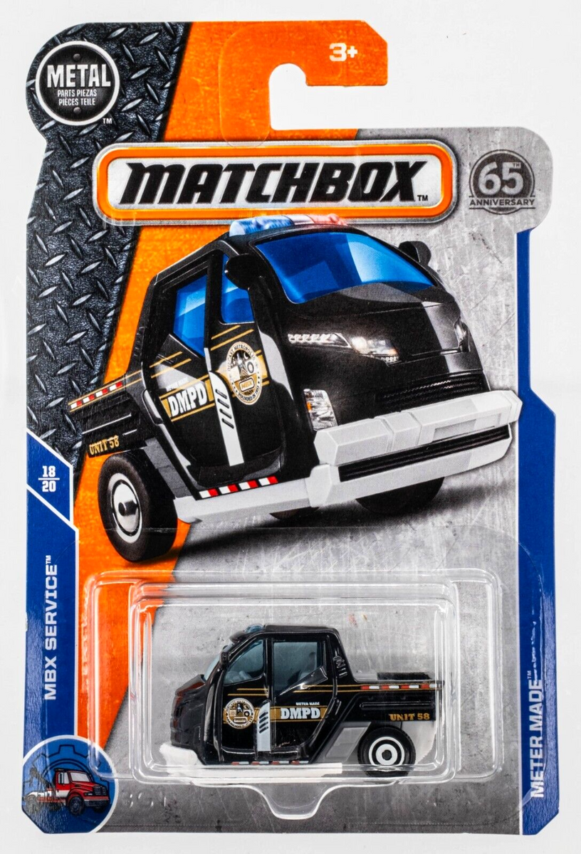 2018 Matchbox #86 Meter Made BLACK | DMPD UNIT 58 | FSC – Village Diecast