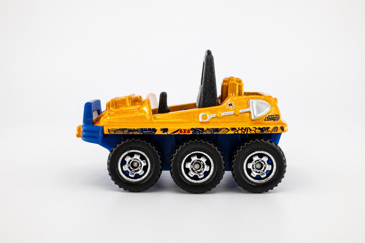 2012 Matchbox "Jungle Adventure" ATV 6x6 ORANGE METALLIC | MINT ...