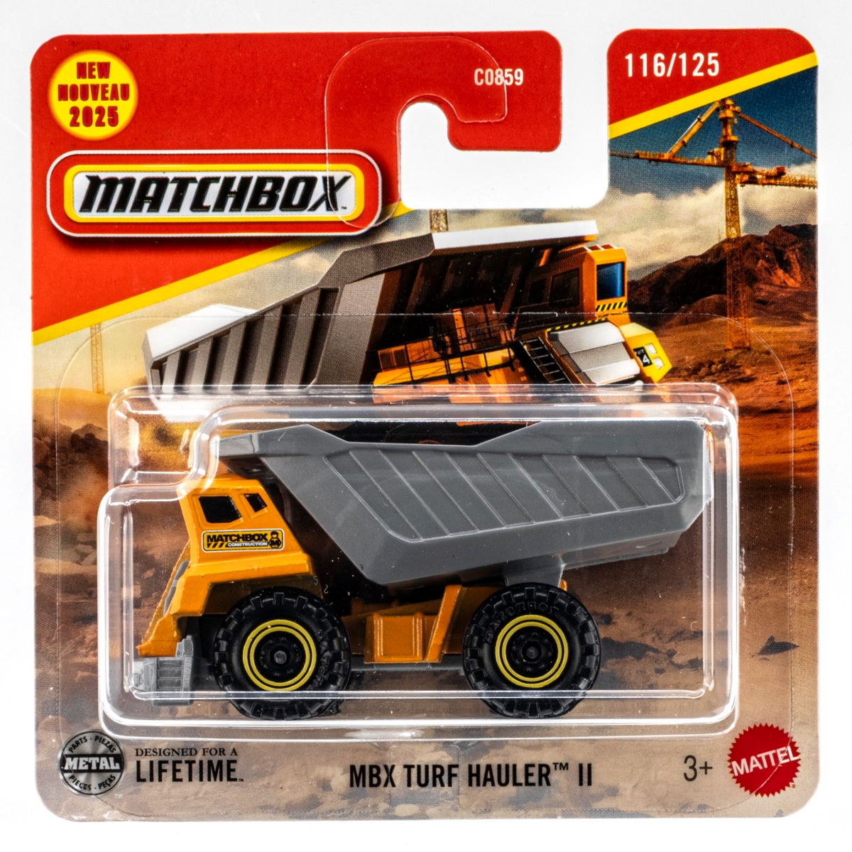 2025 Matchbox #116 Turf Hauler II LIGHT ORANGE | MATCHBOX CONSTRUCTION ...