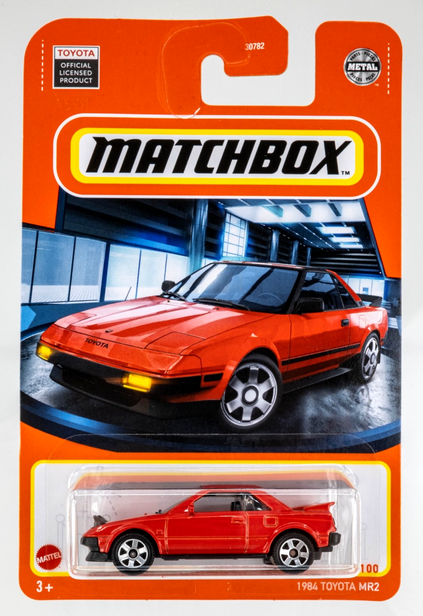 2022 Matchbox #16 1984 Toyota MR2 SUPER RED II | LIGHTS UP | LHD | FSC ...