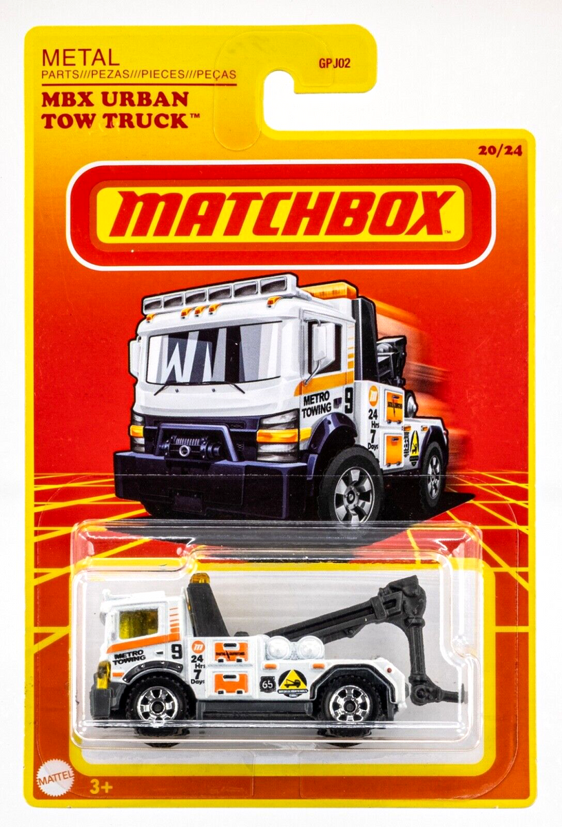 2021 Matchbox Target Retro #20 MBX Urban Tow Truck WHITE PEARL | FSC ...