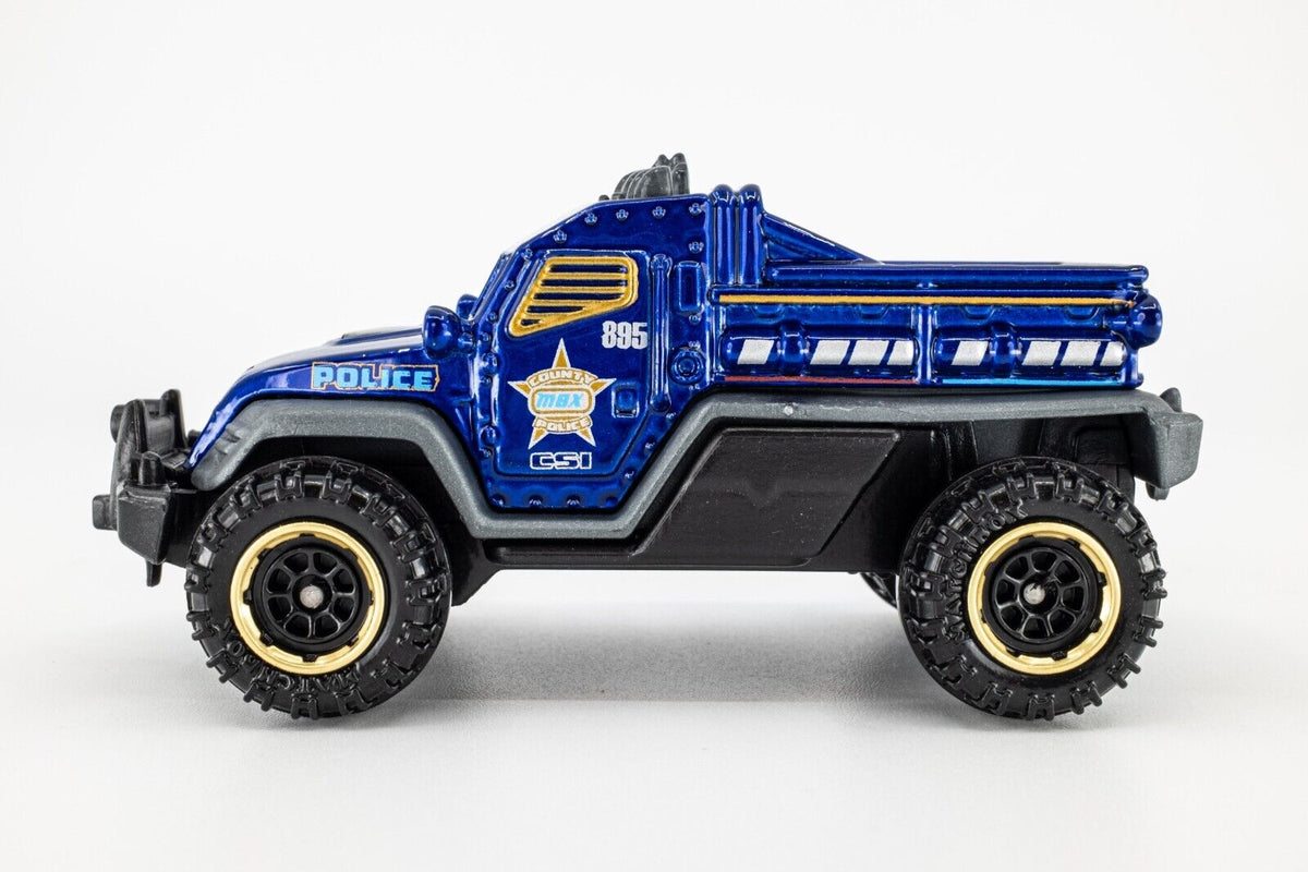 2018 Matchbox #77 Road Raider BLUE | CSI POLICE | MINT – Village Diecast