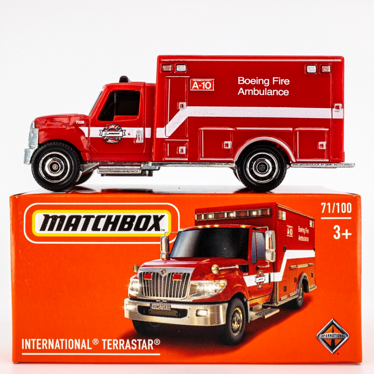 2024 Matchbox Power Grabs #71 International Terrastar RED | BOEING FIR ...