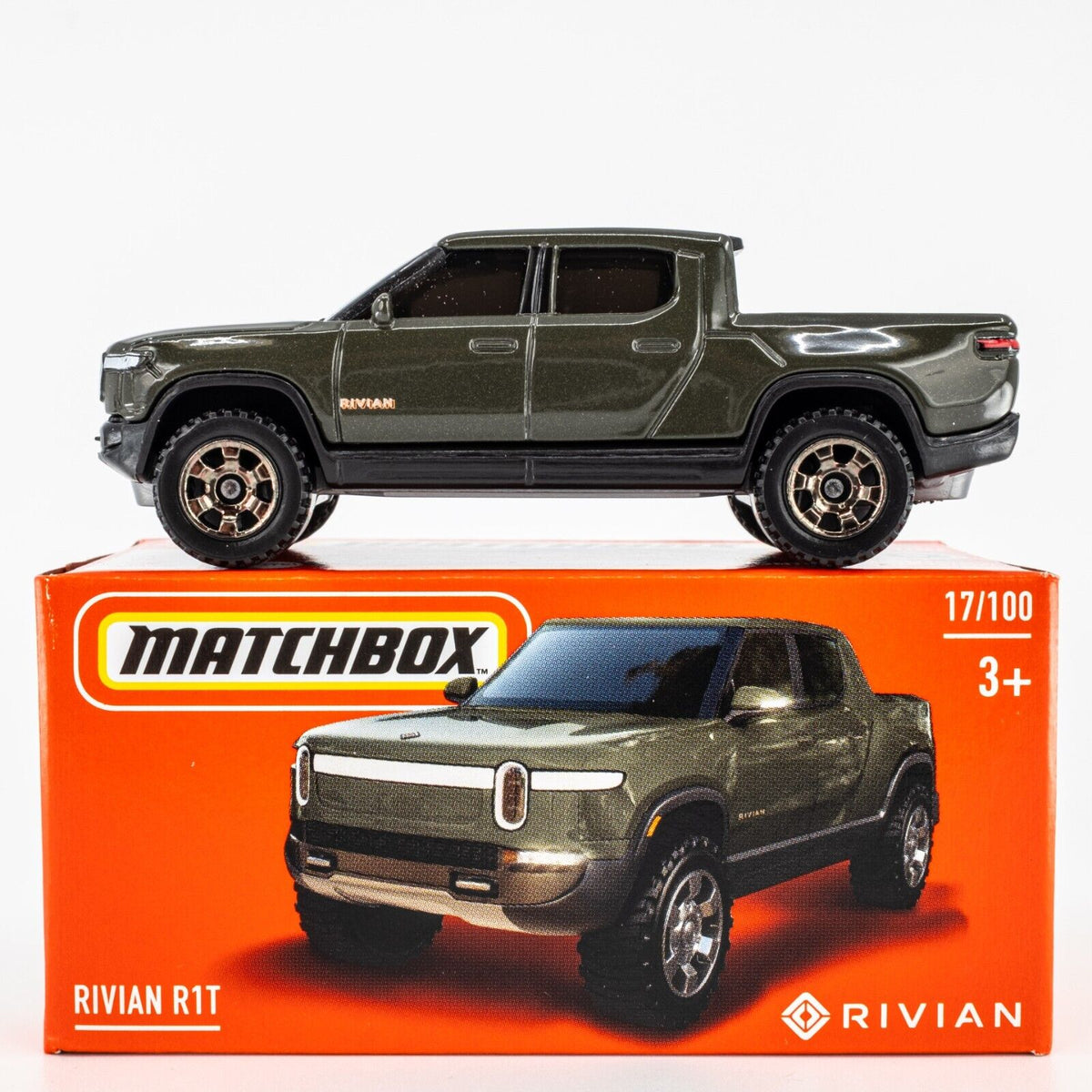 2024 Matchbox Power Grabs #17 Rivian R1T FOREST GREEN | FSB – Village ...