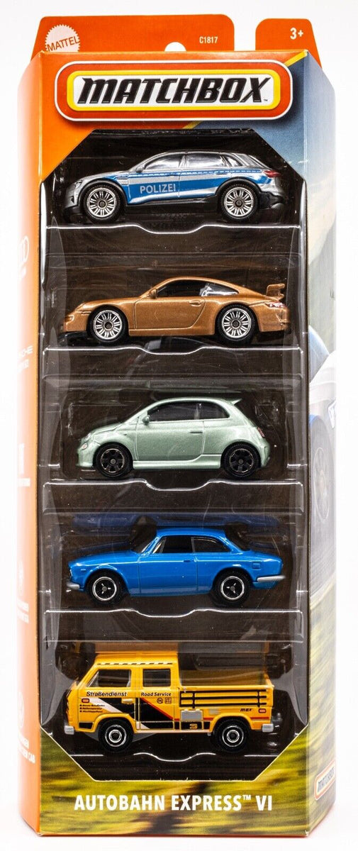 2025 Matchbox Autobahn Express VI 5-Pack | VW Transporter EMPTY CARGO ...