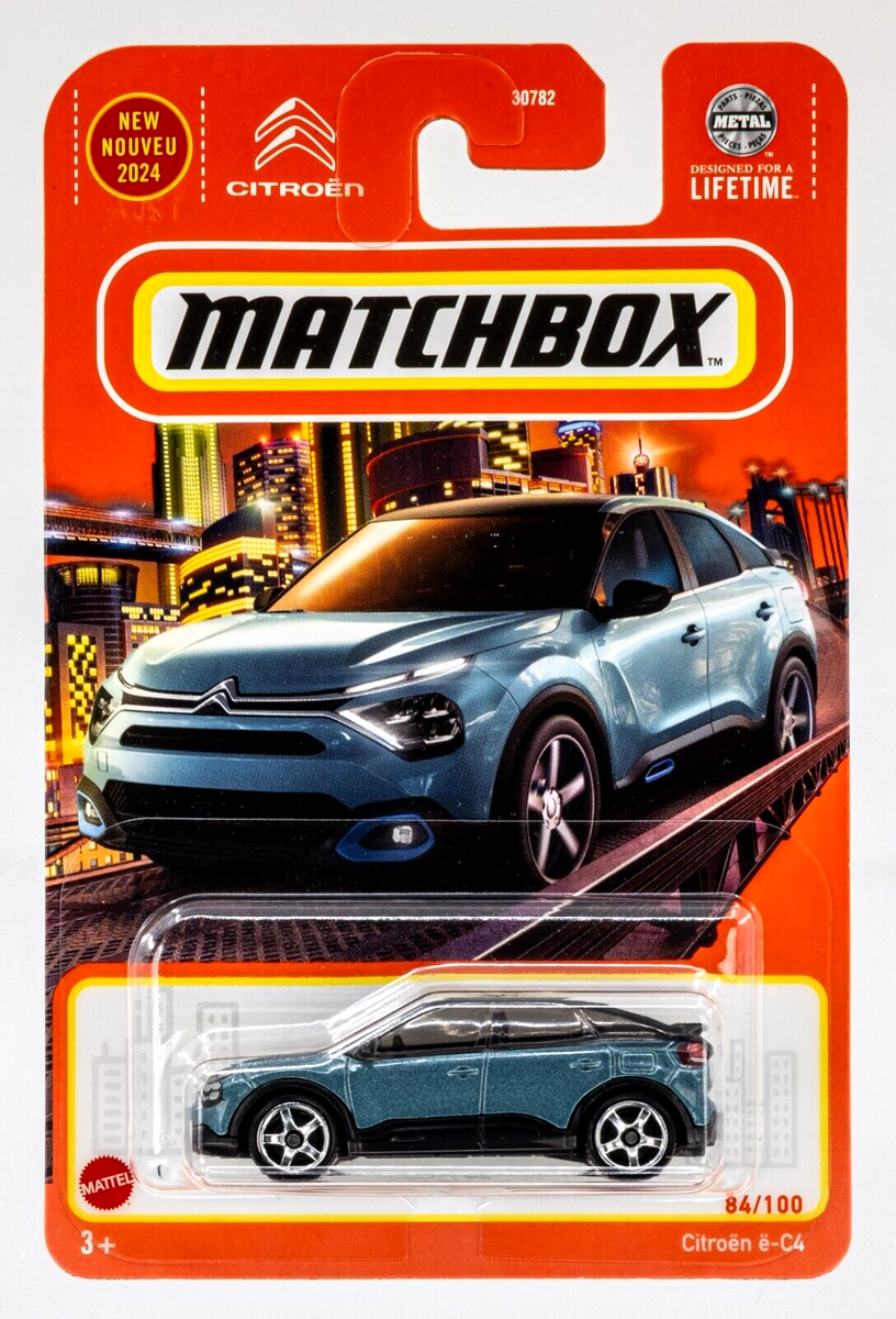 2024 Matchbox #84 Citroën ë-C4 ICELAND BLUE | FSC – Village Diecast
