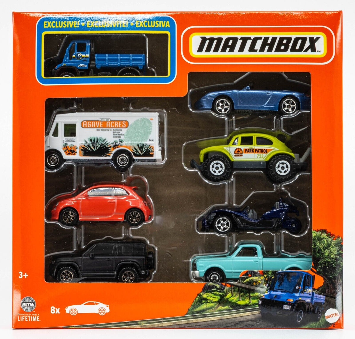 2024 Matchbox 8-Pack | Exclusive Mercedes-Benz Unimog | Porsche SHADE ...