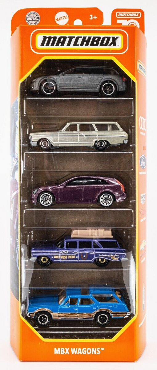 2021 Matchbox MBX Wagons 5-Pack Audi | Ford | Cadillac | Chevrolet FUL ...