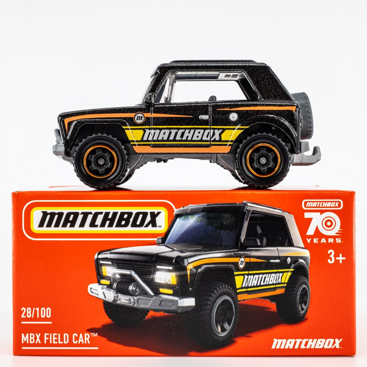 2023 Matchbox Power Grabs #28 MBX Field Car BLACK METALLIC | FSB ...
