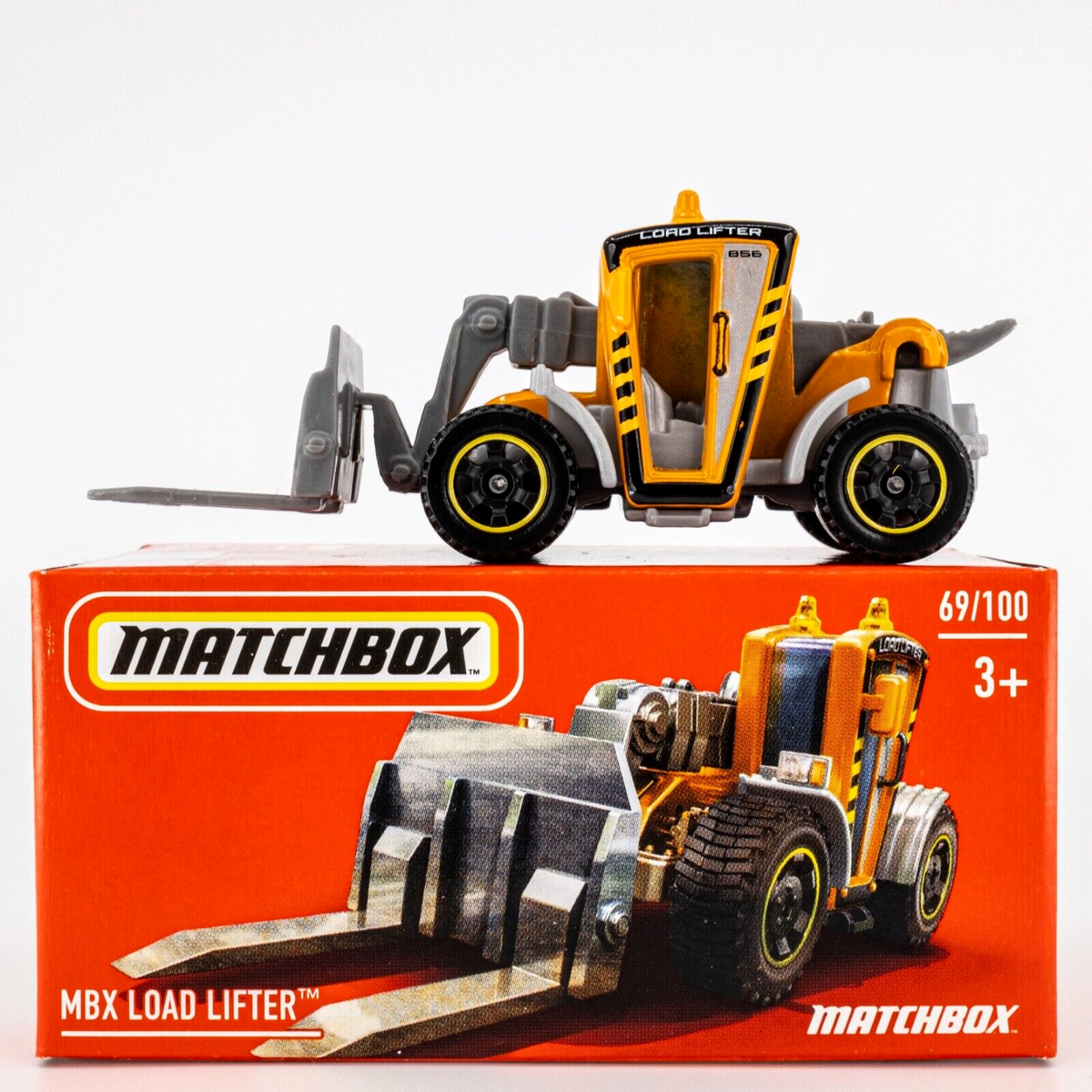 2024 Matchbox Power Grabs #69 MBX Load Lifter AMBER YELLOW | MATCHBOX ...