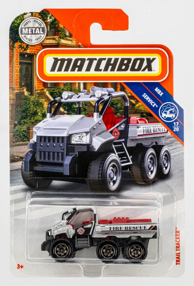 2018 Matchbox #80 Trail Tracker SILVER | FIRE RESCUE | FSC – Village ...