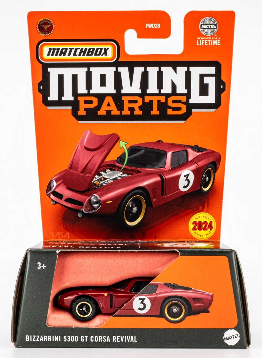 2024 Matchbox Moving Parts #3 Bizzarrini 5300 GT Corsa | ORDER LIMIT O ...