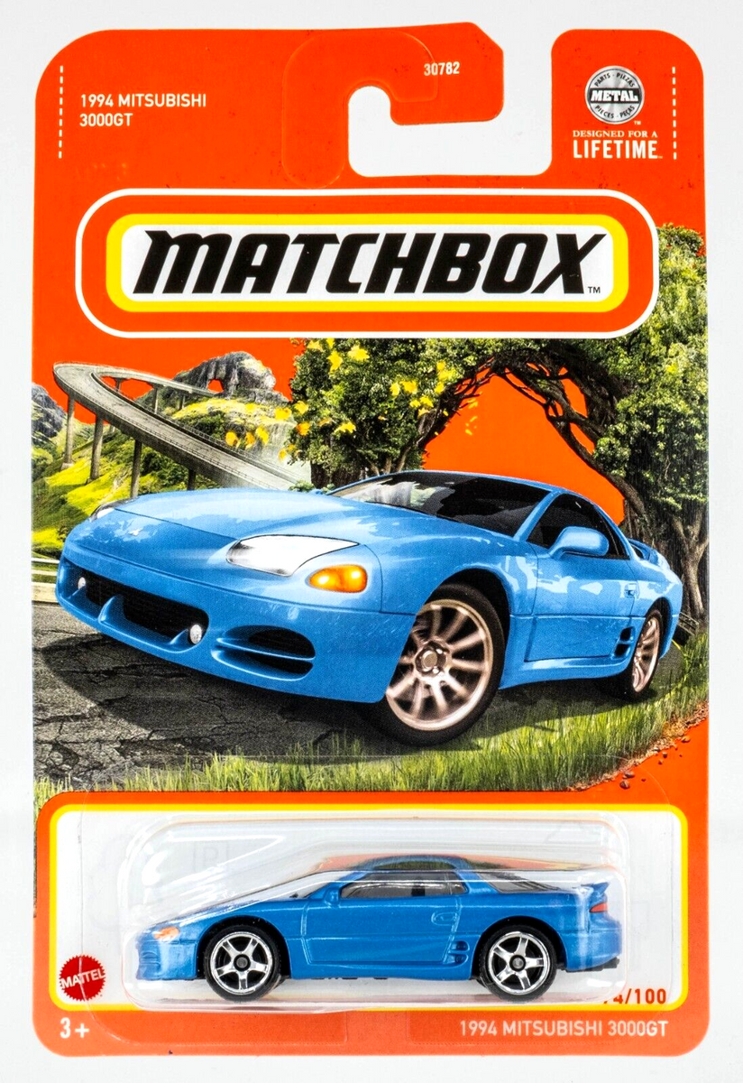 2024 Matchbox #74 1994 Mitsubishi 3000GT FIJI BLUE | FSC – Village Diecast