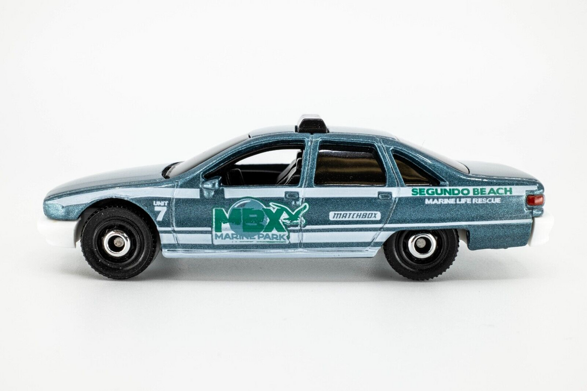 2020 Matchbox "MBX Marine Rescue" '94 Chevy Caprice Police BLUE | MARI ...
