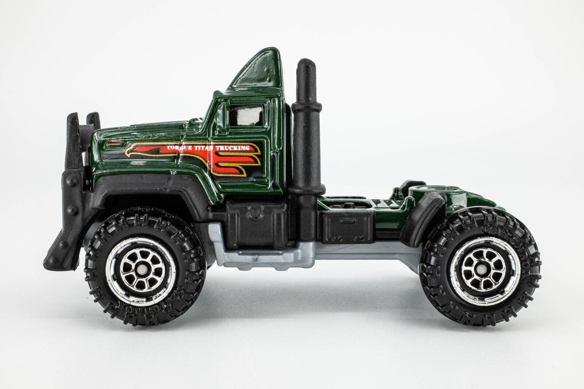 2015 Matchbox #35 Torque Titan DARK GREEN | TORQUE TITAN TRUCKING | MI ...