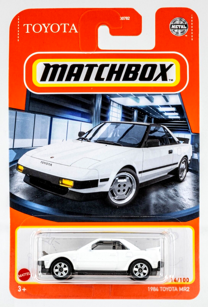 2021 Matchbox #14 1984 Toyota MR2 SUPER WHITE | LIGHTS UP | L-HAND DRI ...