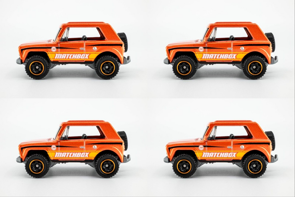 2021 Matchbox #17 MBX Field Car™ ORANGE METALLIC | MATCHBOX | 4-PACK L ...